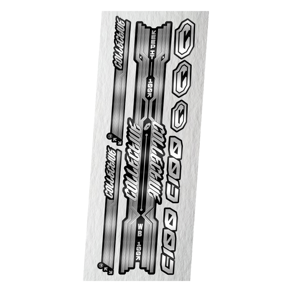 "C100" STICKERS KIT | WILLBSTICKERS - le sticker réfléchissant pour vélo