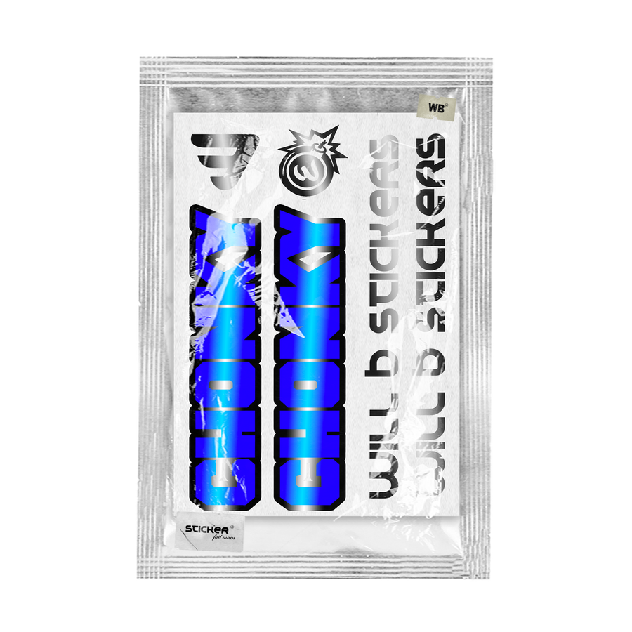 "CHONKY" STICKERS KIT | WILLBSTICKERS - le sticker réfléchissant pour vélo