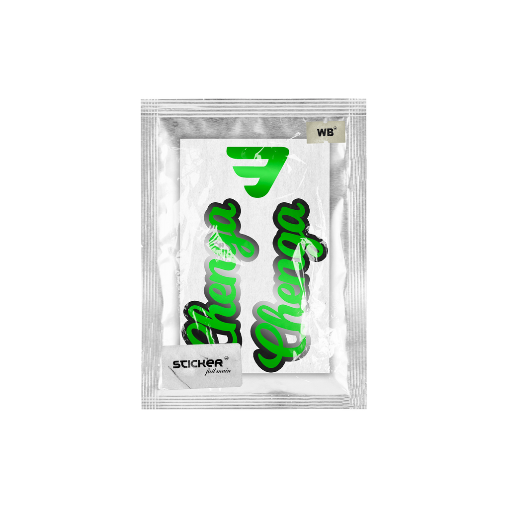 "CHENGA" STICKERS KIT | WILLBSTICKERS - le sticker réfléchissant pour vélo