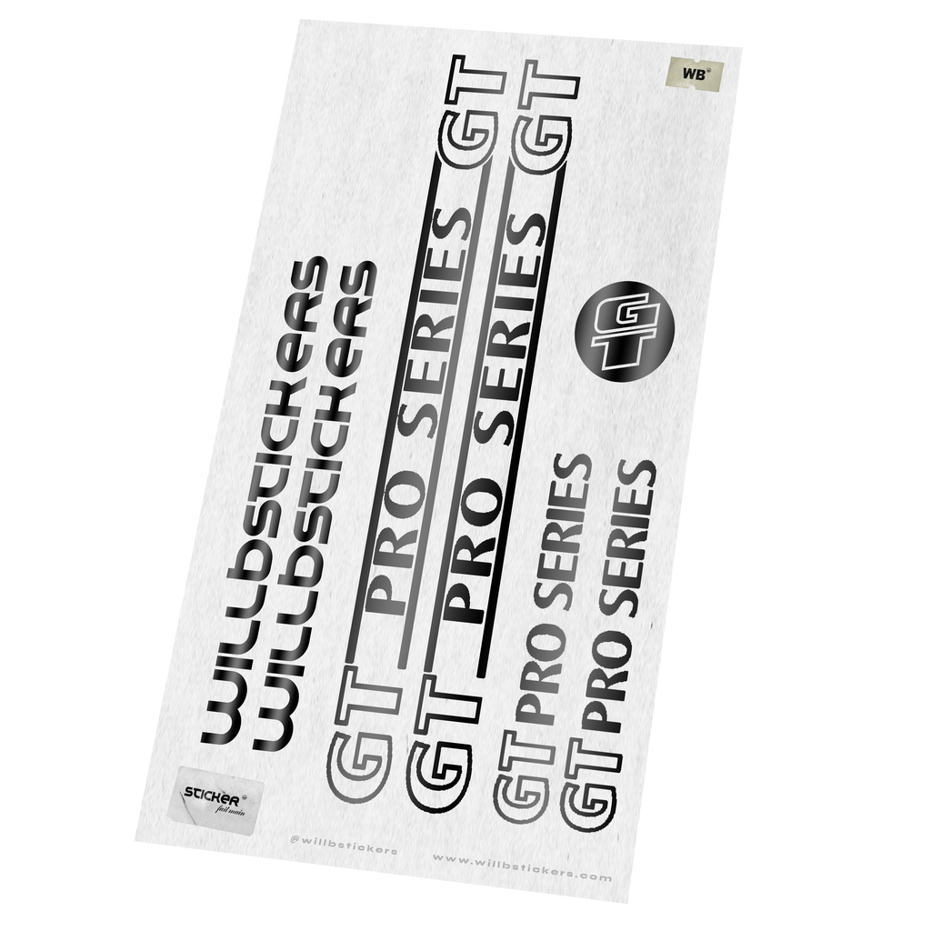 "GT" STICKERS KIT | WILLBSTICKERS - le sticker réfléchissant pour vélo