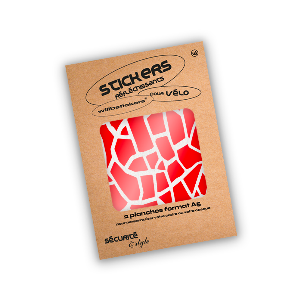 "VOLCANO" STICKERS KIT | WILL B - Bike Stickers Kit Parisian Workshop ...